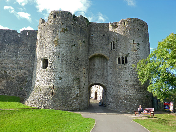 Chepstow Castle, Monmouthshire, Wales